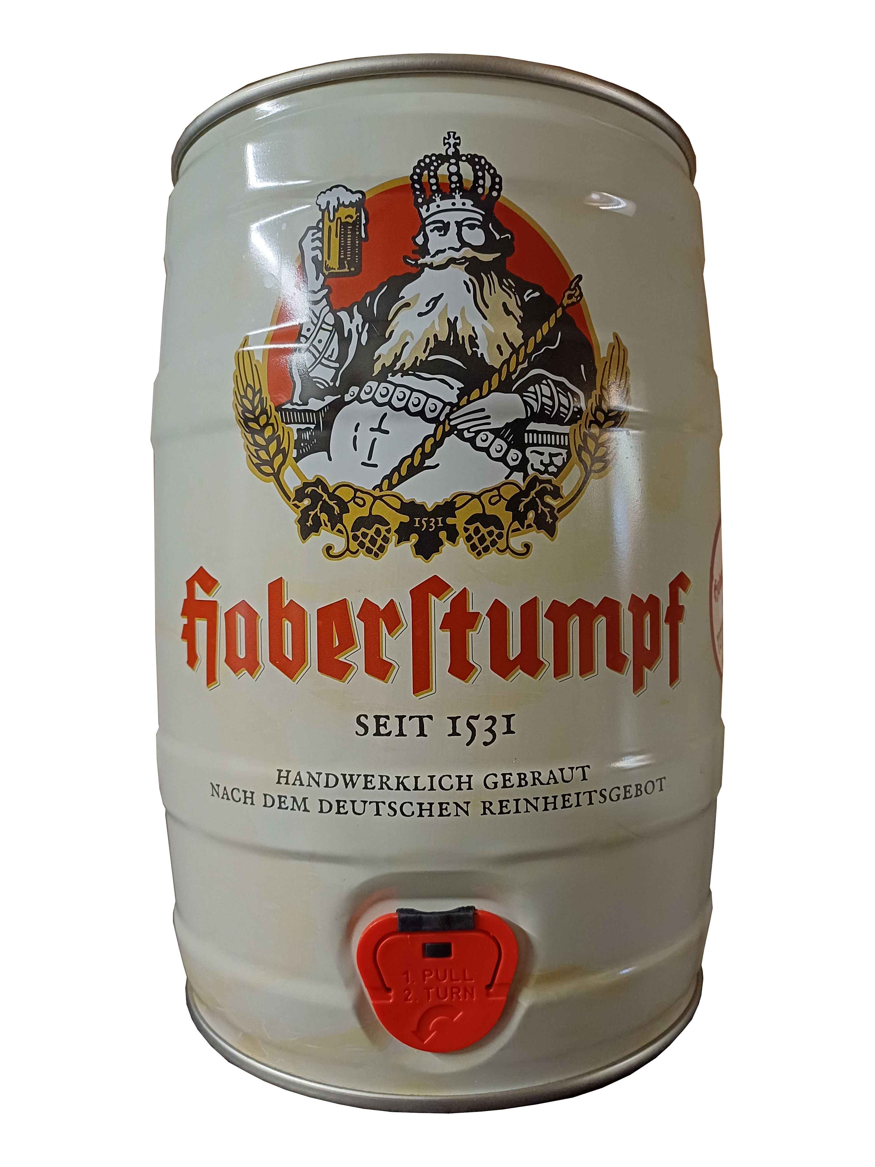 Landbierparadies24 - Shop | Hell, 5 Liter Partydose - Brauerei Haberstumpf, Trebgast ...