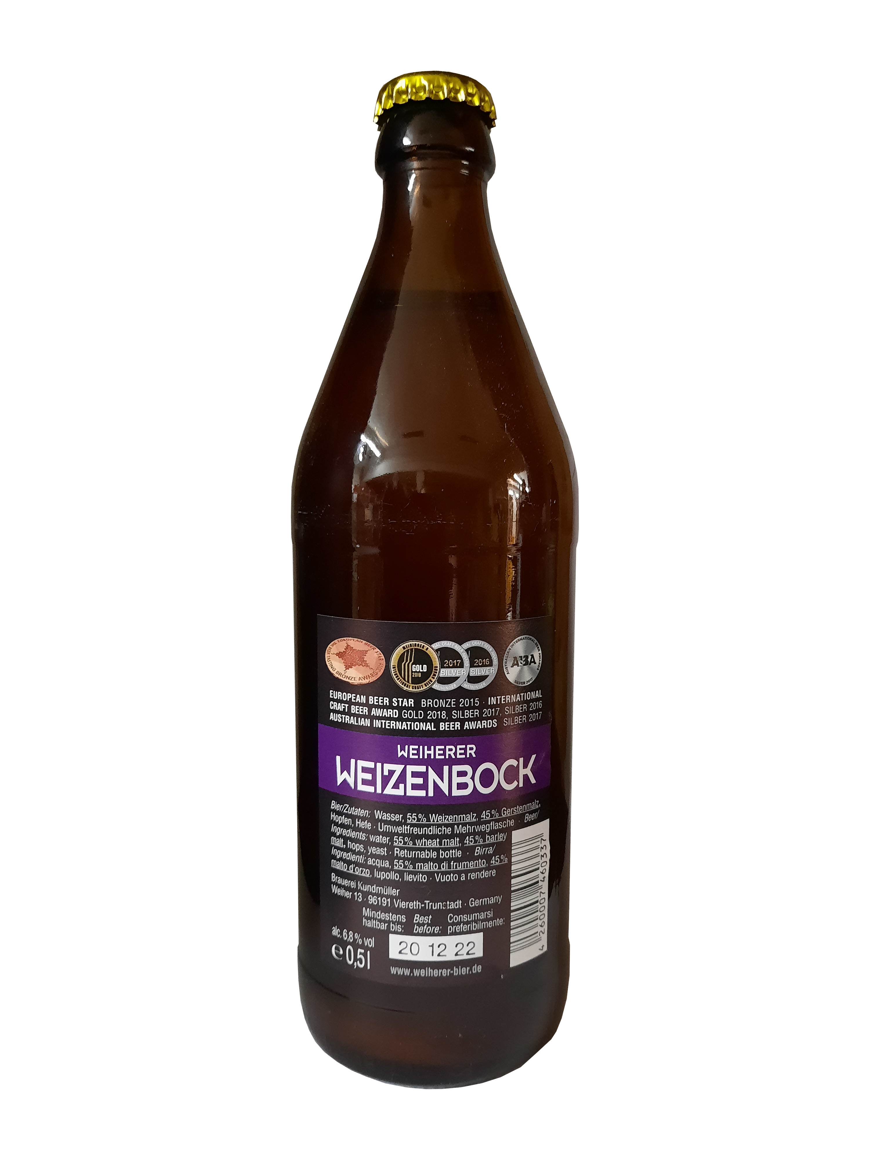 Landbierparadies24 - Shop | Weizenbock - Brauerei Kundmüller, Weiher 1 ...